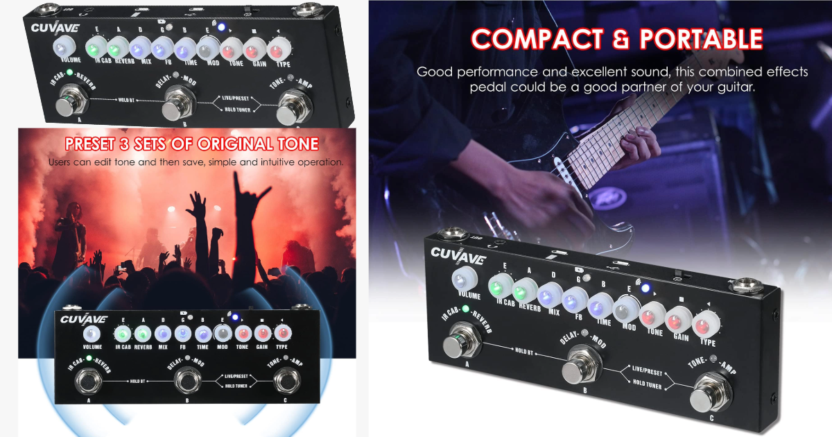 Melhores Pedaleiras Para Guitarra Custo Benefício: As 7 Melhores Opções ...